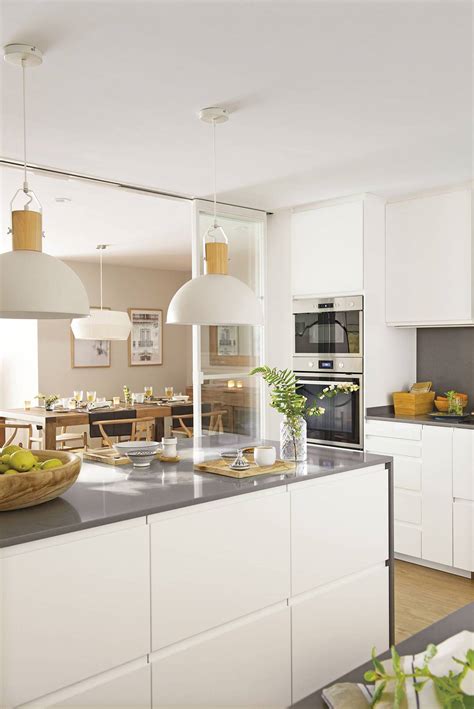 50 cocinas abiertas e integradas en el salón o comedor