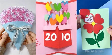 20 ý tưởng làm thiệp 20 10 cực đẹp kèm video chi tiết BlogAnChoi