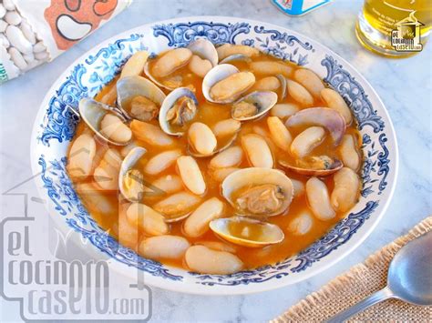 Alubias Blancas Con Almejas El Cocinero Casero De Cuchara