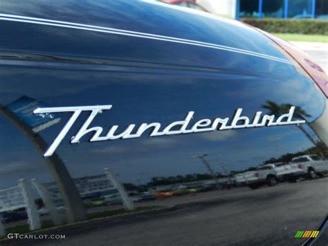 2005 Evening Black Ford Thunderbird Premium Roadster 84092968 Photo 9