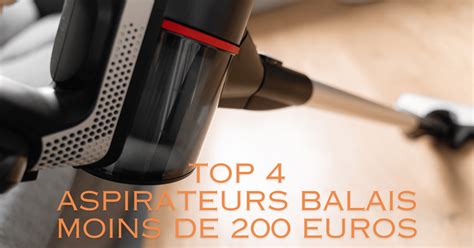 Les Meilleurs Aspirateurs Balais Moins De Comparatif Aspirateur