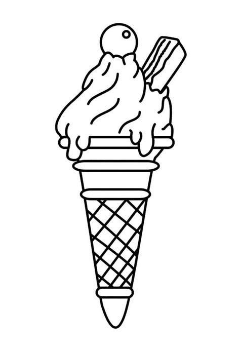 Desenhos De Sorvete Para Colorir E Pintar Tudo Para Colorir