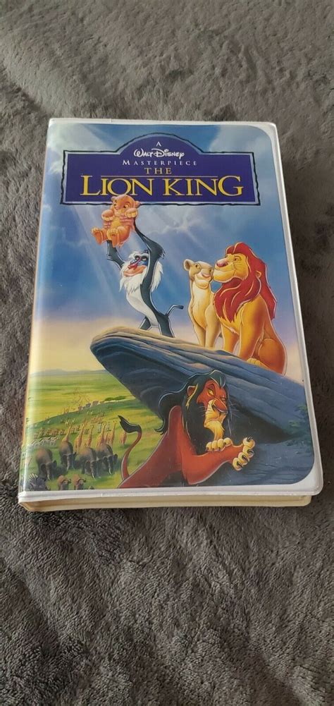 VINTAGE RARE MASTERPIECE COLLECTION WALT DISNEY S THE LION KING MOVIE