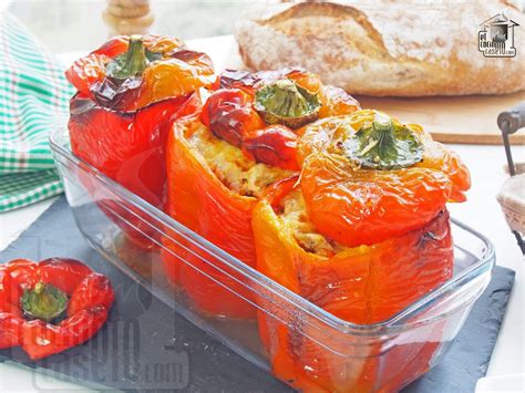 Arriba 39 Imagen Receta De Pimientos Rellenos De Carne Molida