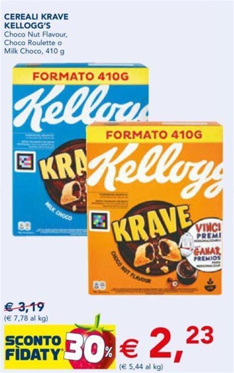 Kellogg S Cereali Krave Choco Nut Flavour Choco Roulette O Milk Choco