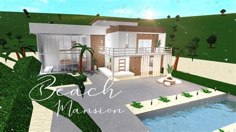 Bloxburg Beach House Mansion