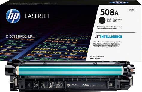Customer Reviews HP 508A Black Toner Cartridge Black CF360A Best Buy