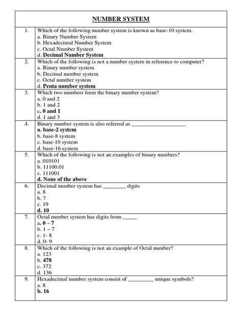 number system pdf notation lexicology
