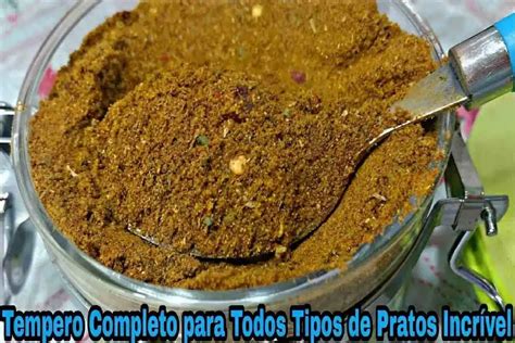 Tempero completo caseiro transforme suas receitas sabor único