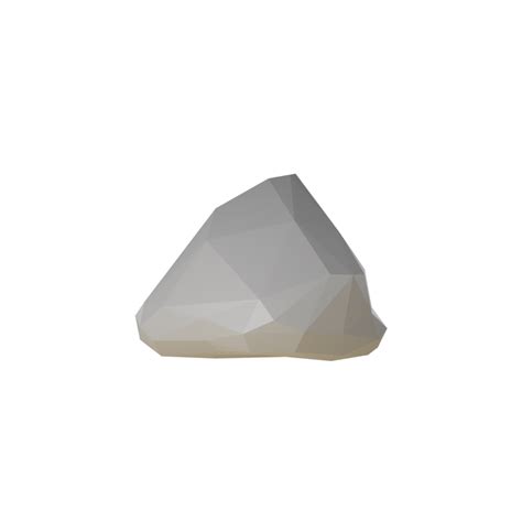 3D Isolated Mineral Crystal Stone 11098935 PNG