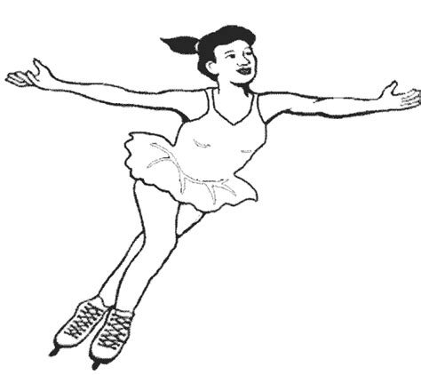 Dessins De Coloriage Patinage Imprimer