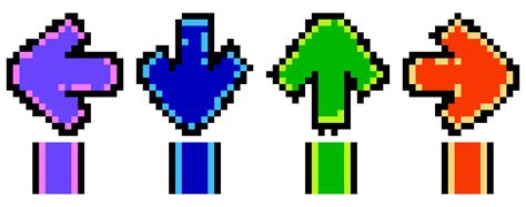 Editing Fnf Nes Demake Arrows Free Online Pixel Art Drawing Tool