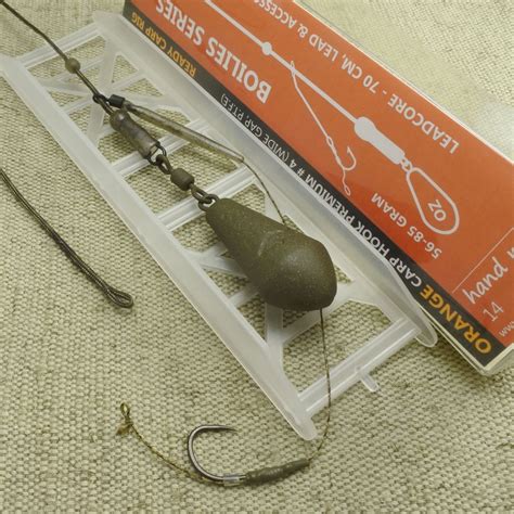 Peca Pláza Horgász szerelék Bojlis szerelék LIFE ORANGE CARP RIG