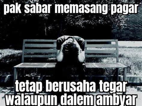 Meme Pantun Meratapi Hidup