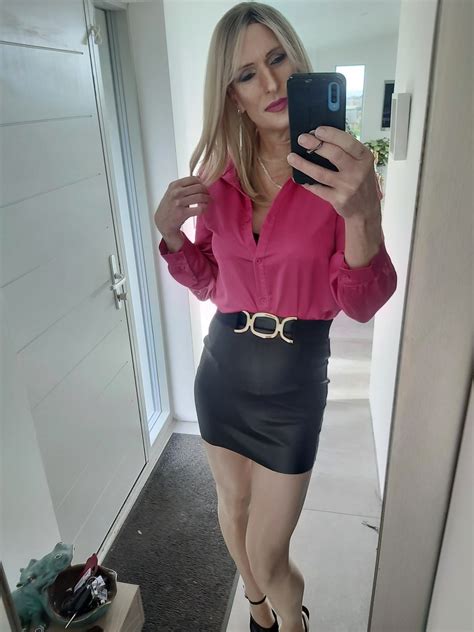Black Lingerie Pink Satin Blouse Black L Flickr