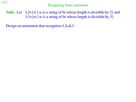 csc 4170 theory of computation finite automata section ppt download