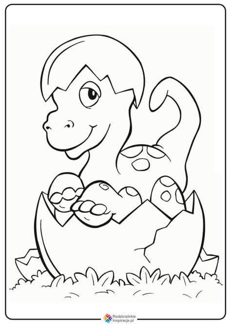 Dinozaury Kolorowanki Do Druku Za Darmo RodzicielskieInspiracje Pl