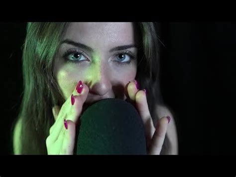 CLOSEUP ASMR Kisses Mouth Sounds Unintelligible Whispers YouTube
