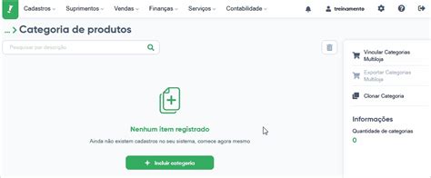 Como Cadastrar As Categorias De Produtos Bling