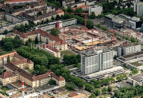 Freiburg Im Breisgau Von Oben Baustelle F R Einen Erweiterungs