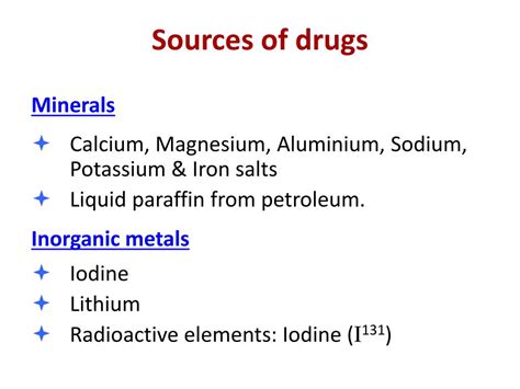 Ppt Nature And Nomenclature Of Drugs Powerpoint Presentation Free