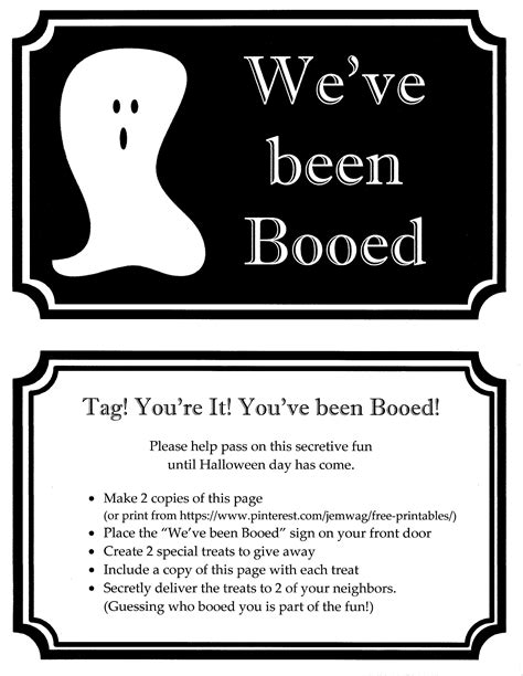 Boo Neighbors Printable