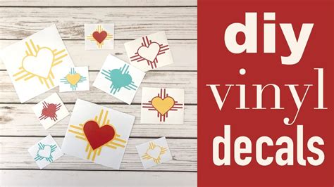 HOW TO MAKE VINYL DECALS For Beginners W Cricut Explore Air 2 YouTube