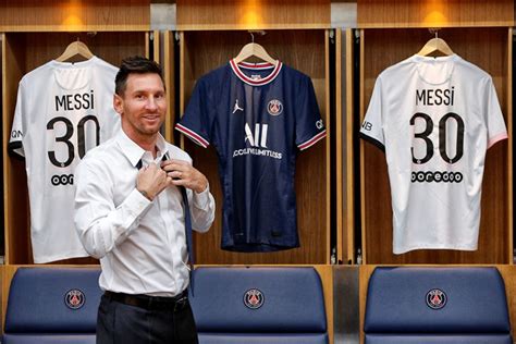 PSG Lionel Messi rompe récord de camisas vendidas en un día