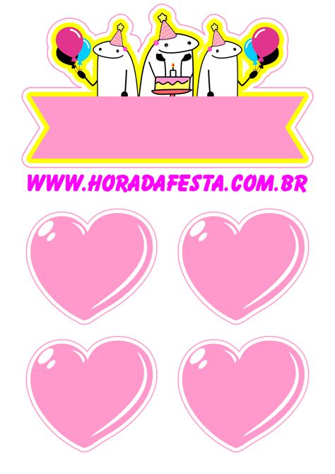 Baixar topo de bolo figurinha engraçadas flork of cows festa de