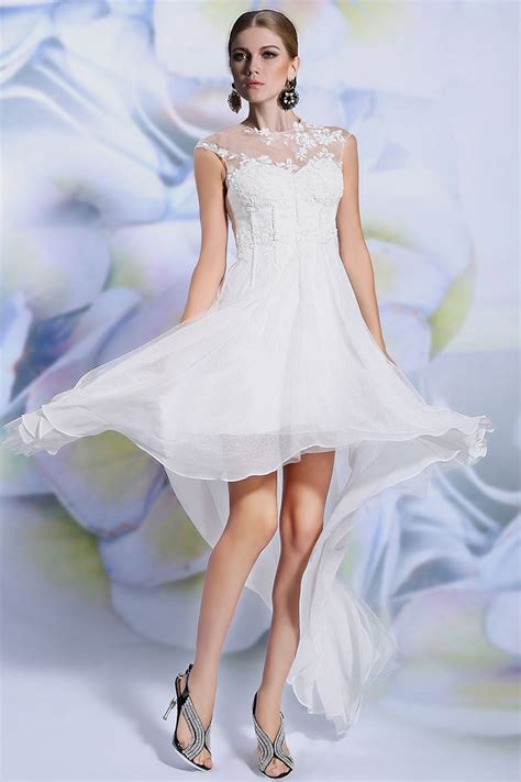 Modern Ivory Chiffon Jewel Embroidery Evening Dress With Cap Sleeves