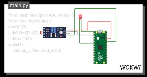 Controlling Led Using Ldr Sensor Wokwi Esp32 Stm32 Arduino Simulator