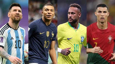 Todos os Gols de CR7 Messi Neymar e Mbappé em Copas do Mundo YouTube