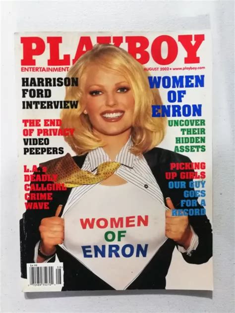 PLAYBOY MAGAZINE AUGUST 2002 Playmate Christina Santiago Women Of