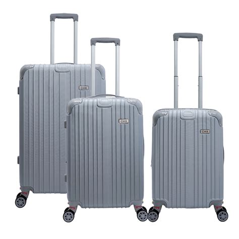 Conjunto Mala de Viagem Expansiva Rígida Bordo Rodinha Bagagem