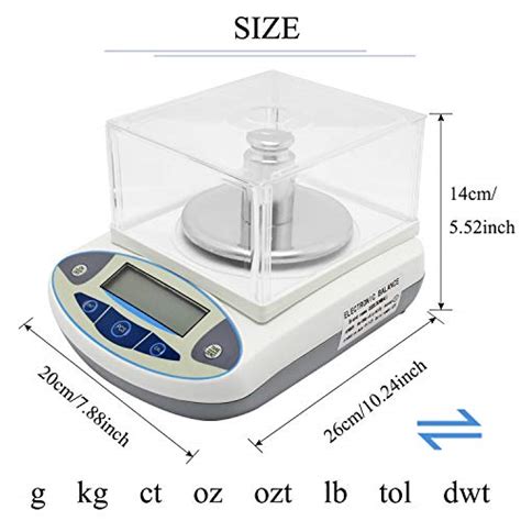 CGOLDENWALL High Precision Lab Scale Digital Analytical Electronic