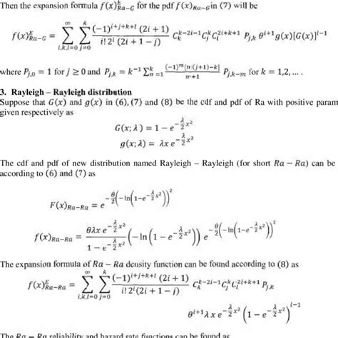 pdf rayleigh rayleigh distribution properties and applications