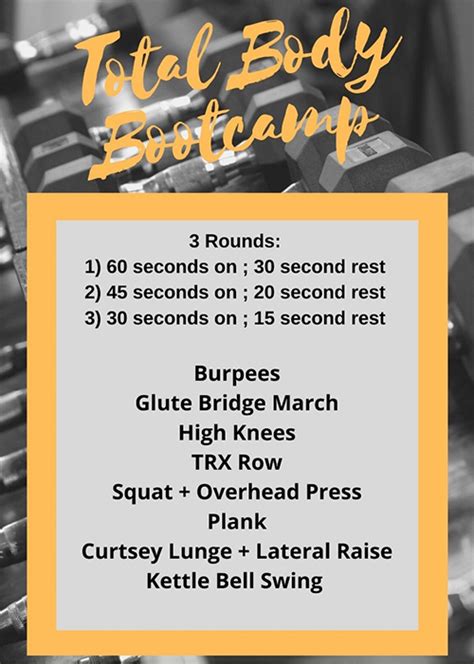 45 Minute Boot Camp Workout CAMPING CHJ