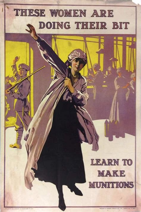 The Image Of The Female Munitions Worker The National Archives Blog