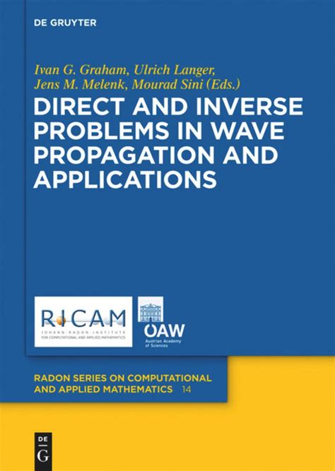 direct and inverse problems in wave propagation and applications