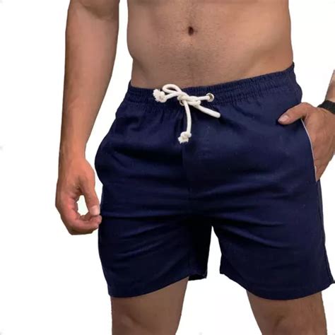 Short Masculino Casual Mauricinho Premium Leve Slim Praia Mercadolivre