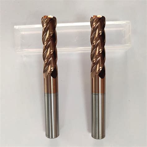 55HRC Solid Carbide Corner Radius End Mills