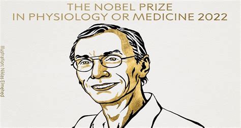 Prix Nobel 2022 le généticien suédois Svante Pääbo remporte le prix