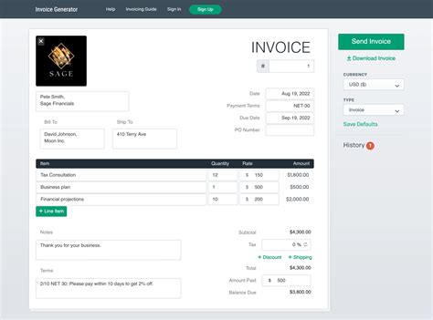 Best 8 Free Invoice Generators For 2024