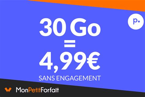 30 Go à 5 ce forfait mobile sans engagement tient toutes ses promesses