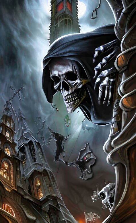 Scary Grim Reaper Wallpaper Hd