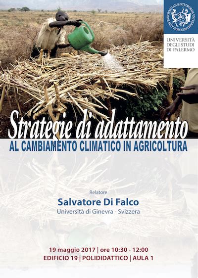 Seminario Strategie Di Adattamento Al Cambiamento Climatico In
