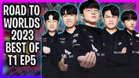 T1 ROAD TO WORLDS 2023 BEST PLAYS OF SOLOQ FAKER GUMAYUSI ONER T1