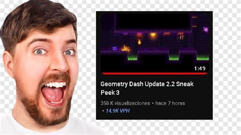 REACCIONANDO A LA SNEAK PEEK 3 DE GEOMETRY DASH 2 2 YouTube