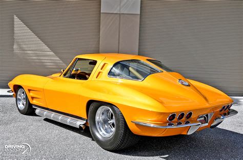 1963 Chevrolet Corvette Coupe Split Window Resto Mod Stock 6256 For