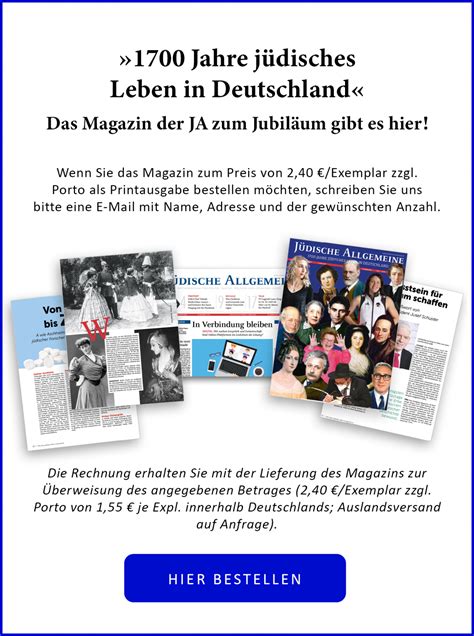 Magazin Jüdische Allgemeine